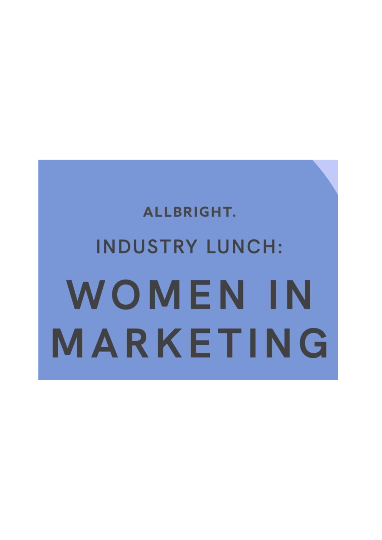 Our Events | AllBright