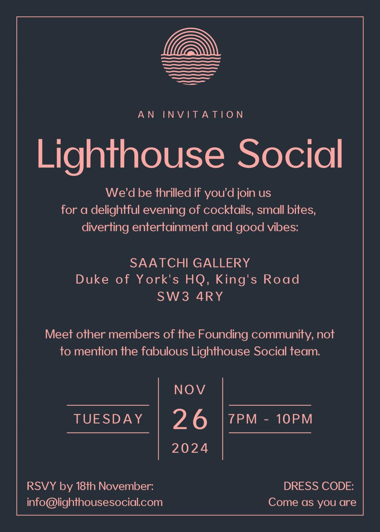 Lighthouse Social Session